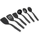 Amazon.com: KitchenAid Tool and Gadget Set with Crock, 6-Piece, Black ...