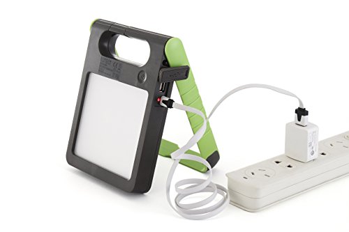 LUTEC Portable Outdoor Indoor Camping Lantern, Solar Rechargeable LED ...