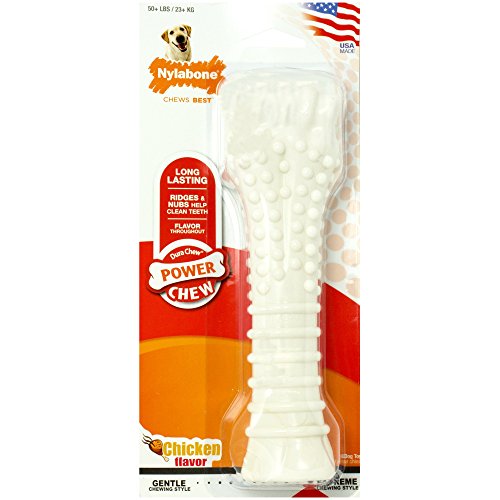 Nylabone Power Chew DuraChew Chicken Bone Dog Chew Toy, X-Large