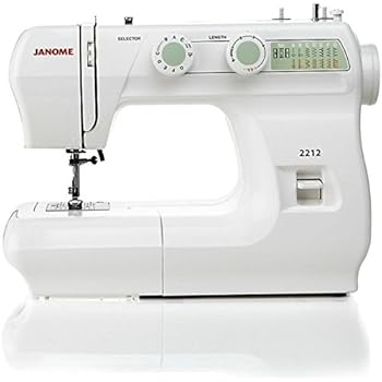 Janome 2112 Cherry Blossom Easy-to-Use Sewing Machine with 12 Stitches ...