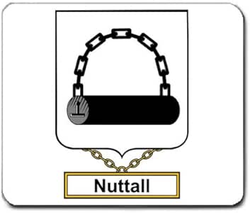 Amazon.com : Nuttall Family Crest Coat of Arms Mouse Pad : Office Products