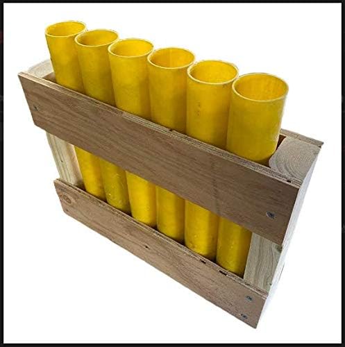 Amazon.com: Fireworks Mortar Rack Vertical 6 Shot with 1.75" Fiberglass ...