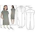 Amazon.com: Style Arc Sewing Pattern - Autumn Dress (Sizes 18-30 ...