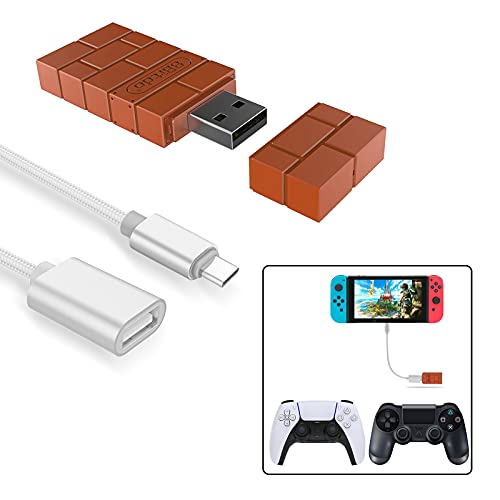 8Bitdo Controller Adapter for Nintendo Switch/ Switch OLED,Windows,Mac ...
