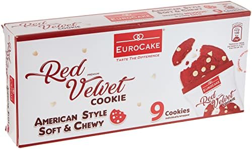 Eurocake Red Velvet Cookie 9pcs x 28g/pack price in Saudi Arabia ...