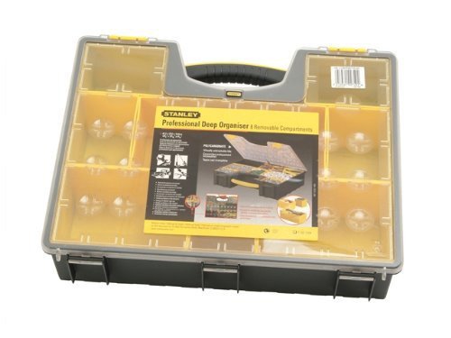 Stanley 014710R 10 Removable Compartment Deep Professional Organizer ...