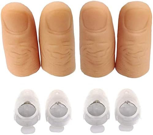 Excefore LED Finger Lamp Thumbs Light Magic Light up Finger Magic Trick ...