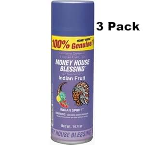 Amazon.com: Money House Blessing Air Freshener Indian Fruit Spray 14.4 ...
