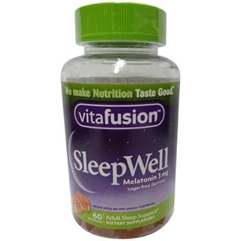Amazon.com: Vitafusion SleepWell Gummy Sleep Aid for Adults, White Tea ...