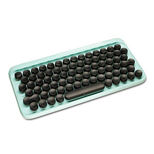 ALAKA Typewriter Design Built Backlit Bluetooth Wireless Mechanical ...