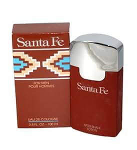 Amazon.com : Santa Fe Cologne by Aladdin Fragrances for Men. Eau De ...
