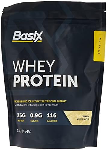 Basix - Muscle Whey Protein - Vanilla Whip - 1 Lb price in UAE | Amazon ...