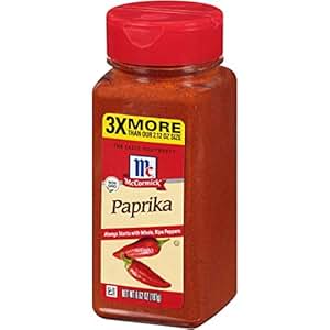 Amazon.com : McCormick Paprika, 6.62 OZ : Grocery & Gourmet Food