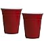 Amazon.com | Trudeau 16-OunceDouble Wall Reusable Red Party Cup, Set of ...