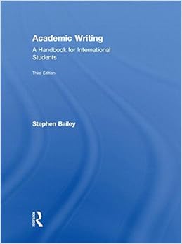 Academic Writing: A Handbook for International Students: Amazon.co.uk ...