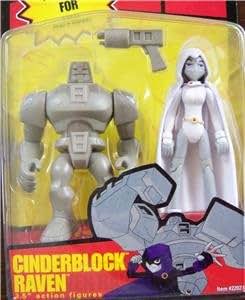 Amazon.com: Cinderblock and Raven Teen Titans Go: Toys & Games
