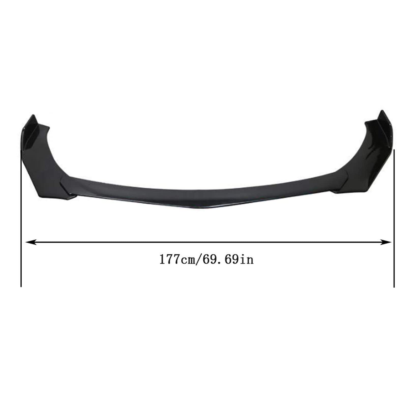 Mua Universal Front Bumper Lip Kit, Car Front Bumper Spoiler Splitter ...
