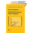 Finite-Dimensional Vector Spaces (Undergraduate Texts in Mathematics): P.R. Halmos ...