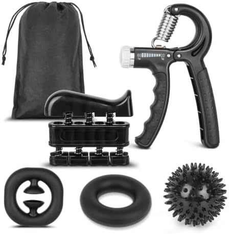 Hand Grip Strengthener Set Strengthening Finger Exerciser Elastic ...