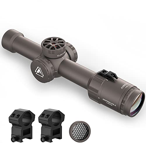 Rifle Scope 1-6x24, First Focal Plane LPVO, FFP Scope with ED Glass ...