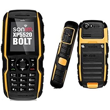Amazon.com: Sonim XP5560 BOLT SL Ultra Rugged IP-68, MIL SPEC-810G ...