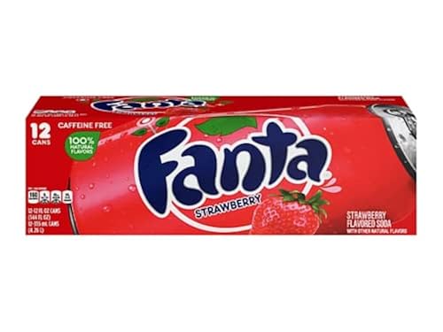 Fanta Fruit Flavored Soft Drink - Pineapple, Orange, Strawberry, and ...