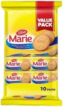 Tiffany Tiffany, Marie Tea Biscuits Value Pack, 10x80g price in UAE ...
