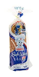Bimbo Soft White Bread, 20 oz: Amazon.com: Grocery & Gourmet Food