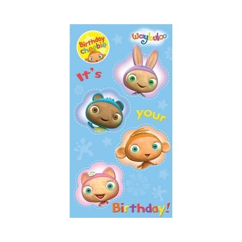 Waybuloo - Birthday Card With Badge: Amazon.co.uk: Toys & Games