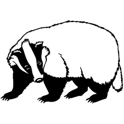Amazon.com: Honey Badger Decal Sticker (black), Decal Sticker Vinyl Car ...