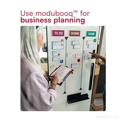 Modubooq Organizer Block Modular Reusable Smart Notebook A5 Notebook With Tabs And Discbound