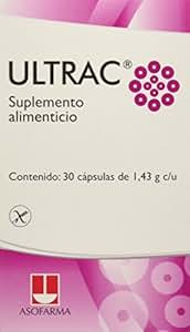 Ultrac Supl Alim Cap C30, Pack of 1: Amazon.com.mx: Salud, Belleza y ...