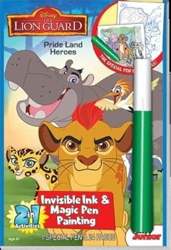 Lee Publications The Lion Guard Disney Lion King Invisible Ink Book in ...