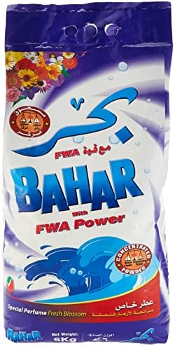 Bahar Laundry Detergent Powder Fresh Blossom 6 Kg, Blue, 6010089 price in UAE | Amazon UAE ...