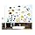 DecoBay Fish Bathroom Stickers/Children's Room Wall Stickers - Adhesive ...