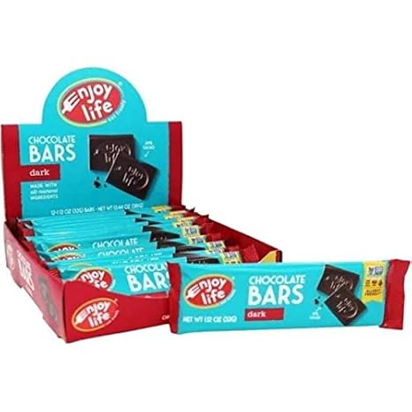 Amazon.com : Enjoy Life Foods Boom Choco Boom Dark Chocolate Bar (12x1 ...