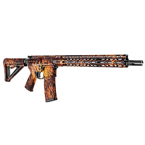 GunSkins AR-15 Rifle Skin - Premium Vinyl Gun Wrap with Precut Pieces ...