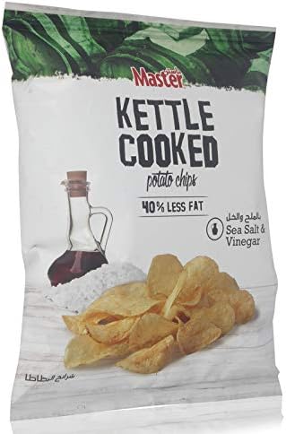 Master Kettle Cooked Sea Salt Vinegar Potato Chips 45 g price in UAE ...