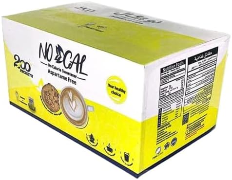 سعر NO CAL Diet Sugar - 200 Sachets (1 Spoon) فى مصر | بواسطة امازون ...