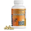 Bronson Glucosamine Chondroitin Turmeric & MSM Advanced Joint & Cartilage Formula, Supports ...