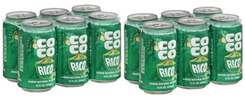 Coco Rico - Natural Coconut Flavored Soda from Puerto Rico - 12 Fl Oz ...