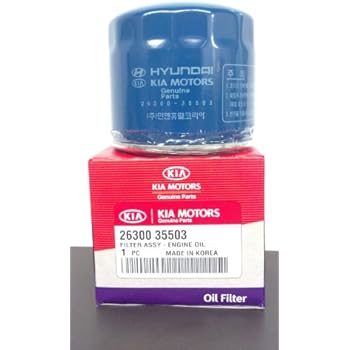 Amazon.com: Genuine Kia 26300-35503 Oil Filter: Automotive