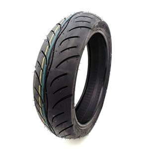 Amazon.com: 100/60-12 Tubeless Scooter Tire Front/Rear Street Tread 12 ...