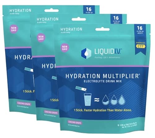 Liquid I.V. Hydration Multiplier - Concord Grape - Hydration Powder ...