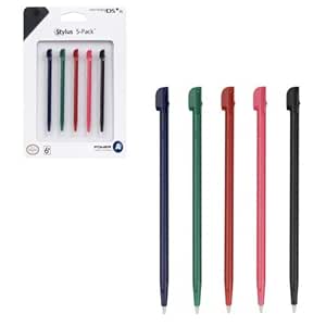 Amazon.com: DSi XL Stylus Pens - 5 Pack Of Stylus Pens For DSi XL ...
