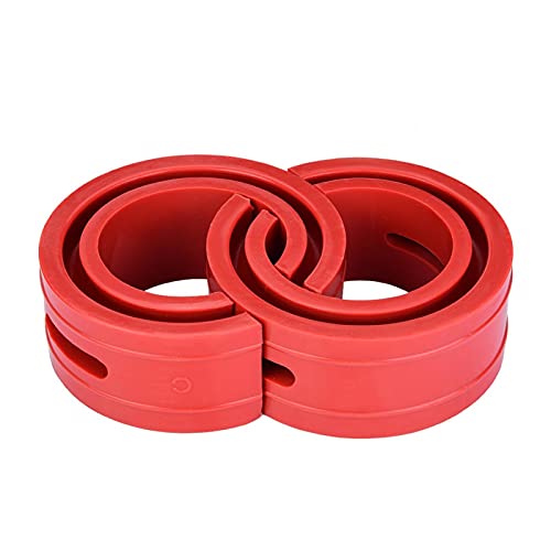 Shock Absorber, 2pc Car Shock Absorber Buffer Spring Bumper Cushion Red ...