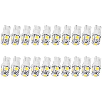 Eiko - LED-24-BA9S-W - Miniature Bayonet Base LED Light Bulb, White ...