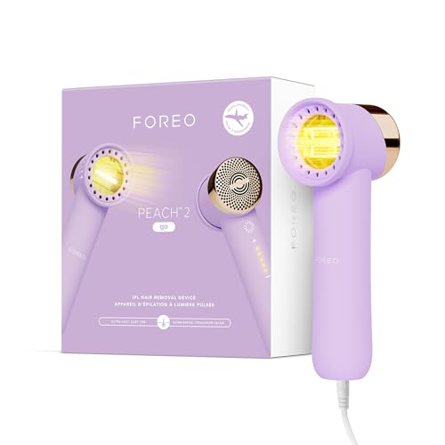 FOREO Peach 2 go IPL Hair Removal Device - Travel-Friendly Permanent ...