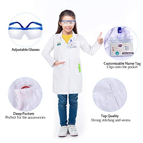 Kids Science Kits with Lab Coat, 60 Fun Science Experiments for Kids ...