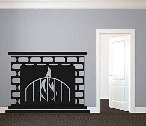 Amazon.com: fireplace wall decal ae1129 : Handmade Products